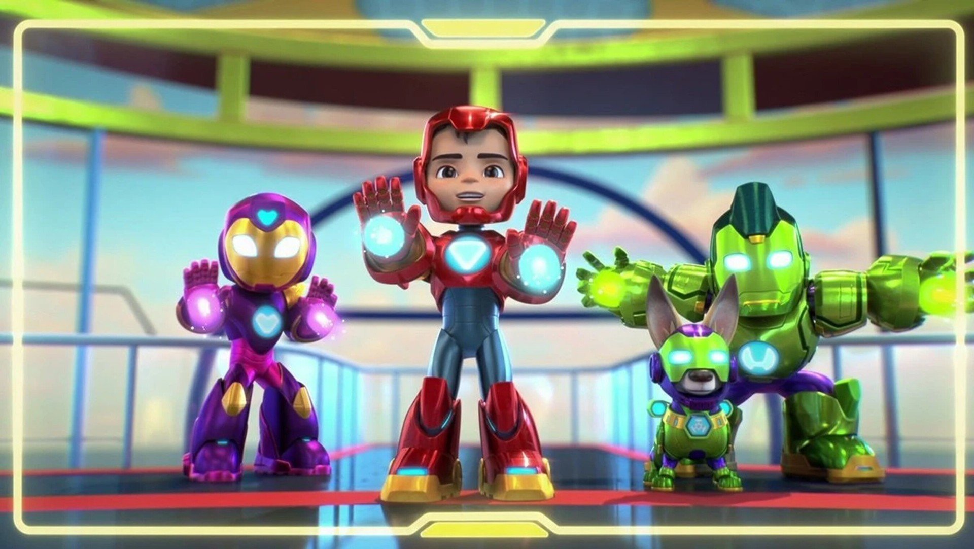 Iron Man i super ekipa - Odcinek 15 Sezon 1 - Zimny jak lód ...