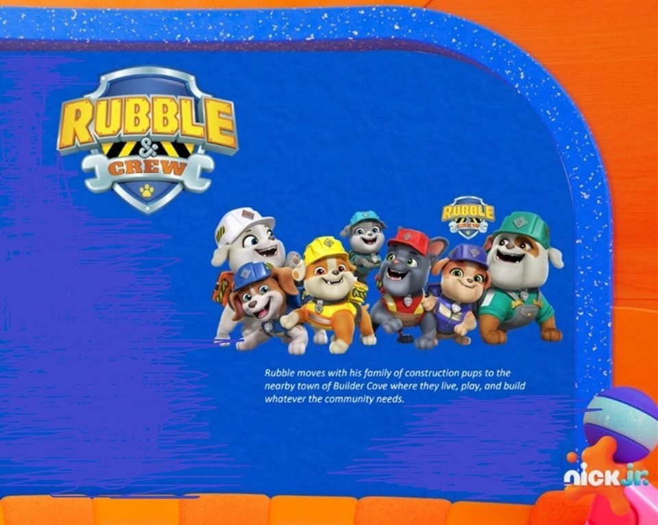 Rubble i jego ekipa - Odcinek 5 Sezon 4 - Ekipa buduje wielki drejdel ...