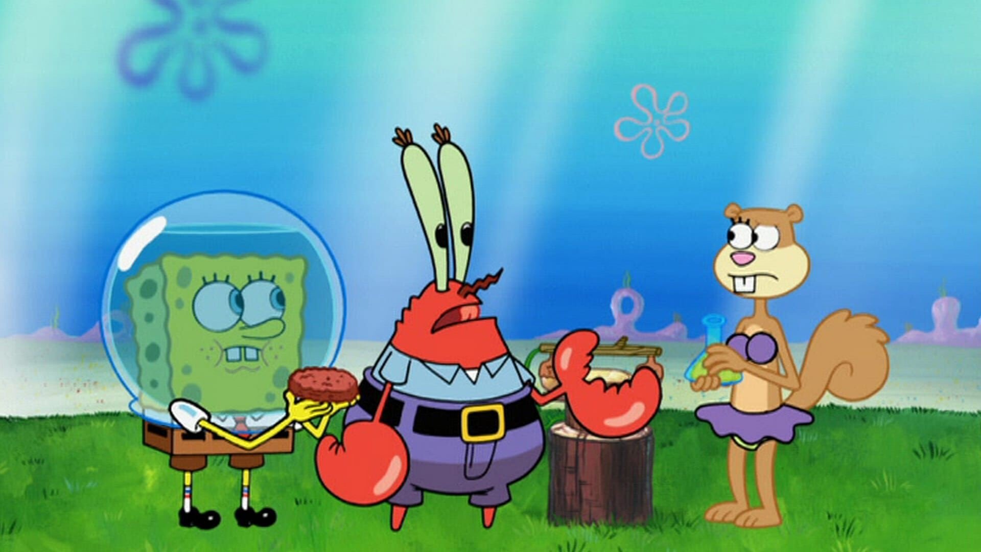 SpongeBob Kanciastoporty - Odcinek 15 Sezon 8 - Jak kraboburger pożarł ...